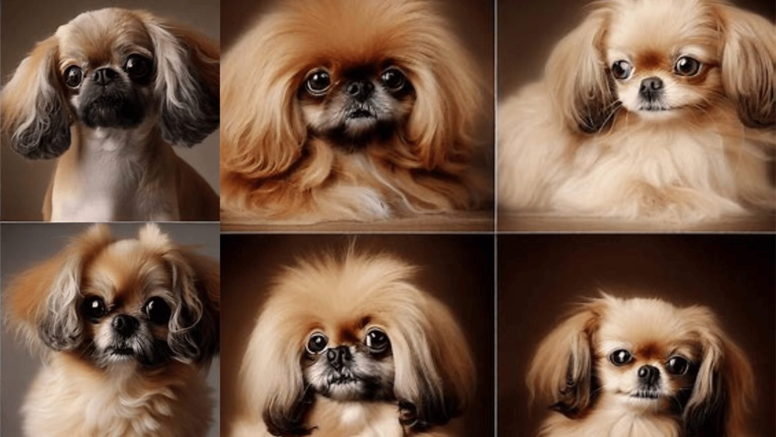 Pekingese and a Miniature or Toy Poodle Mix 2025